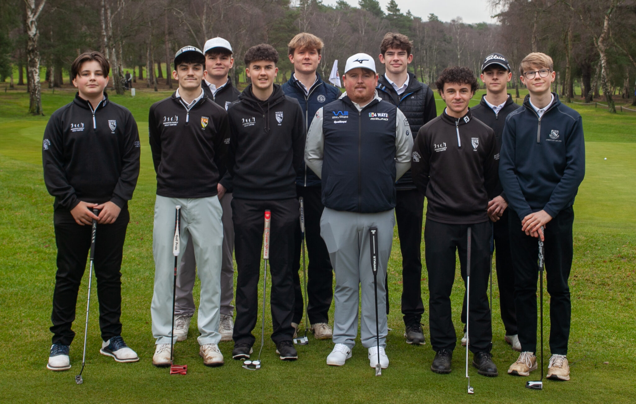 Yule hosts aspiring Norfolk juniors at King’s Lynn GC – Norfolk County ...